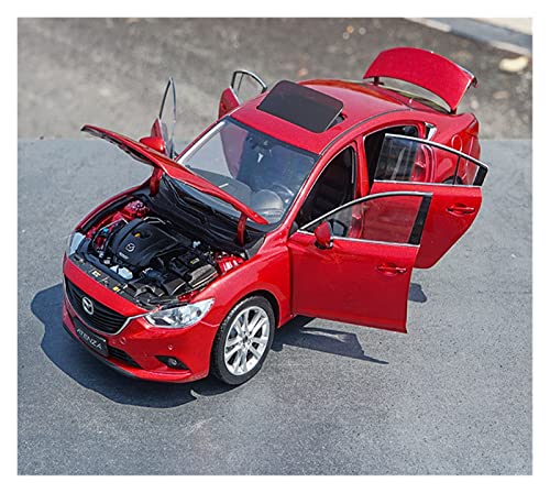 Scale Model Vehicles for Mazda 6 2014 ATENZA Alloy Die Cast Metal Car Model Collection Souvenir 1/18 Sophisticated Gift Choice (Color : 2)