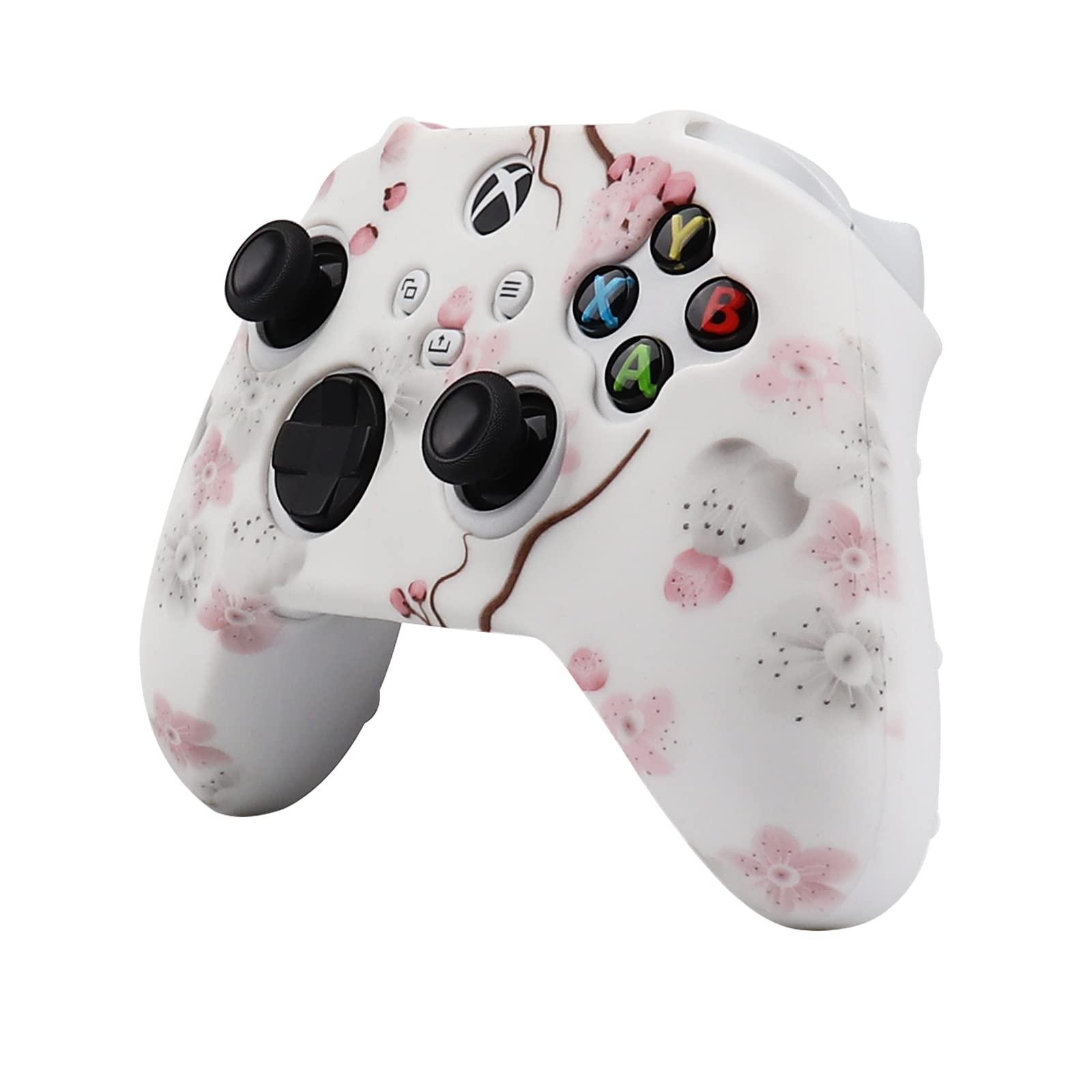 ROTOMOON Xbox Series Glitter Silicone Controller Skins with 8 Thumb Grips, Sweat-Proof Anti-Slip Controller Cover Skin Protector Compatible with Xbox Series S/X Controller