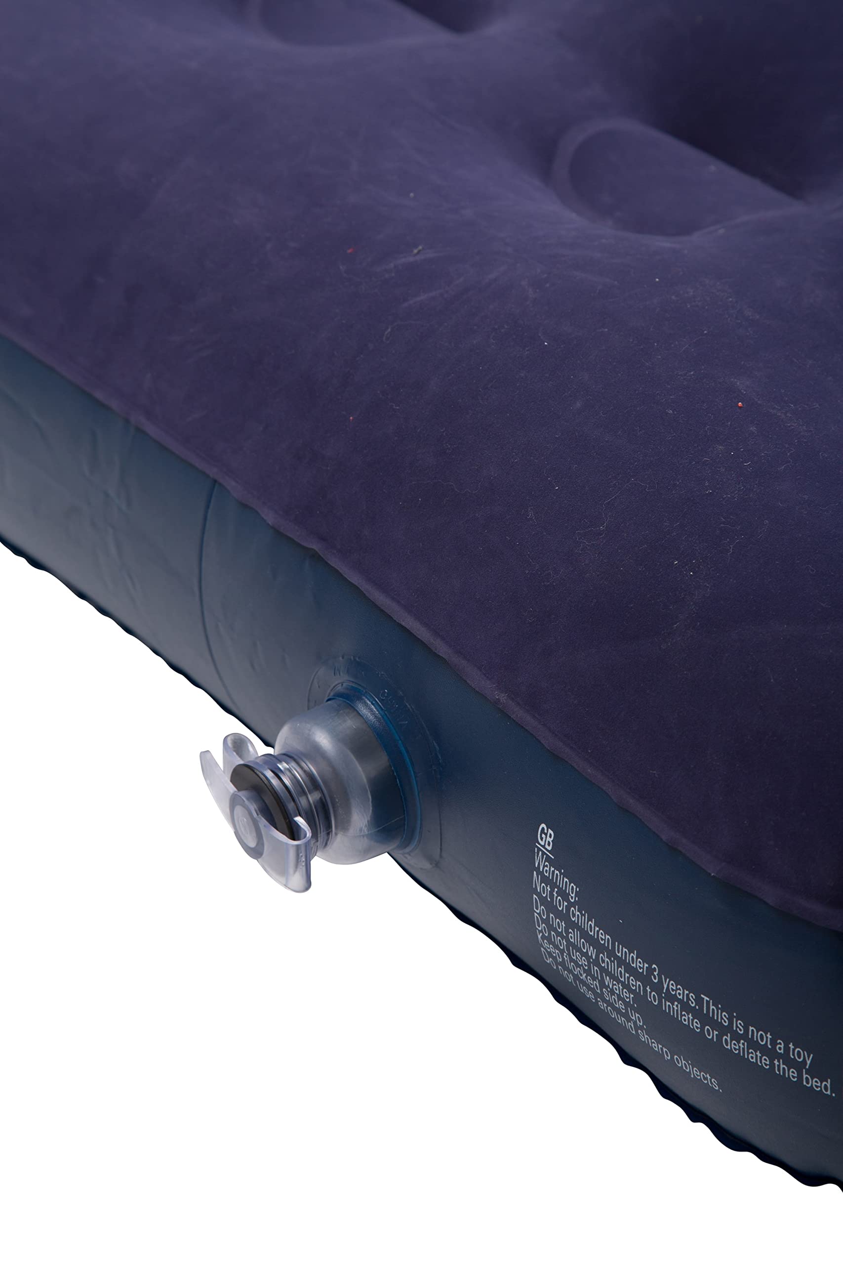 Mountain Warehouse Single Flocked Air Bed