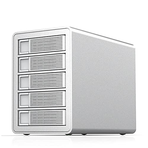 VIBY Multi Bay 3.5'' Aluminum Enterprise HDD Docking Station 32/64/80TB SATA to USB3.0 150W Internal Power HDD Case