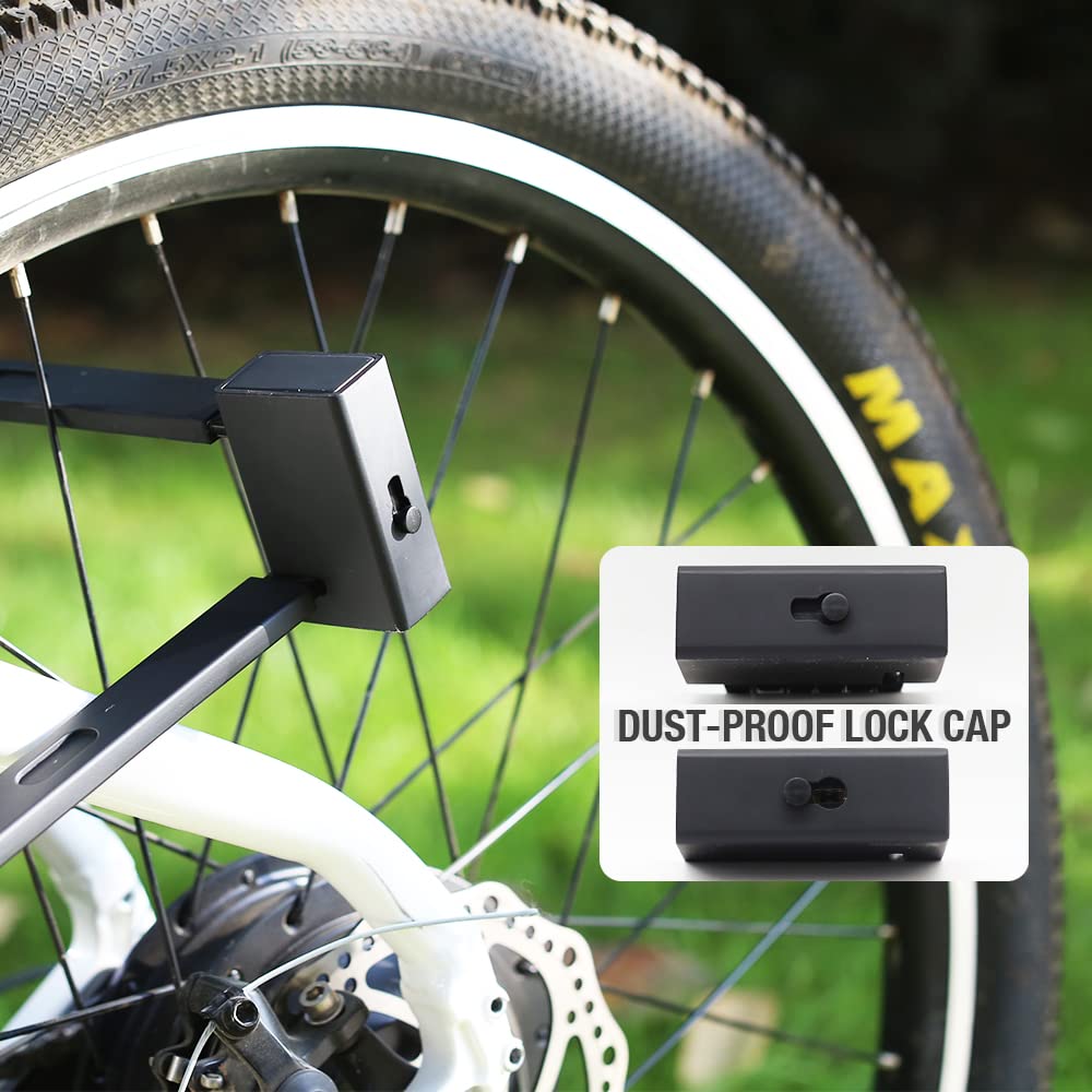 SDU ZiiLock M - Compact Heavy-Duty Anti-Theft Folding Bike Lock with 3 Keys, Black, Gray, Red