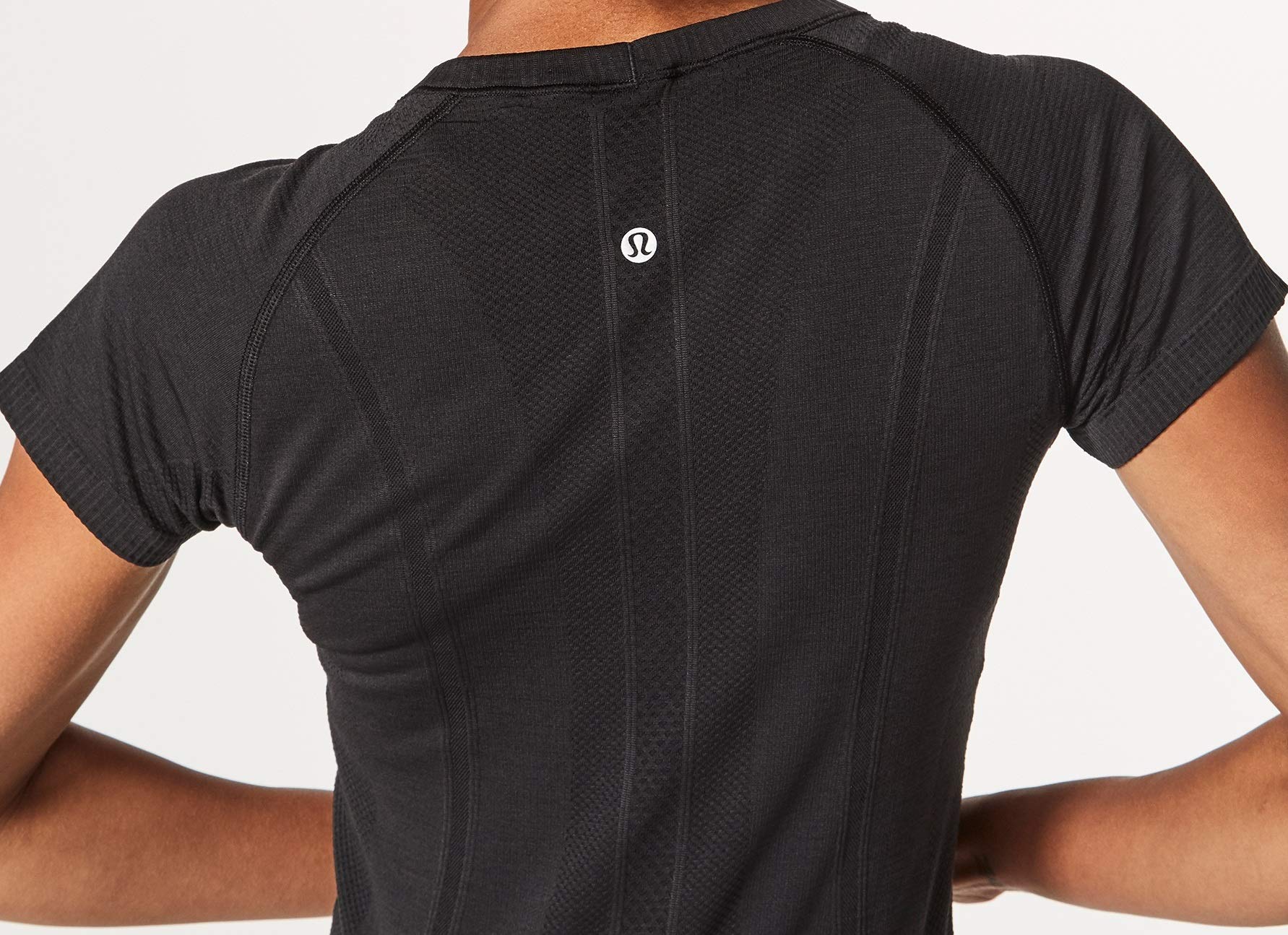 lululemon Swiftly Tech Short Sleeve Crew (Black, 8)