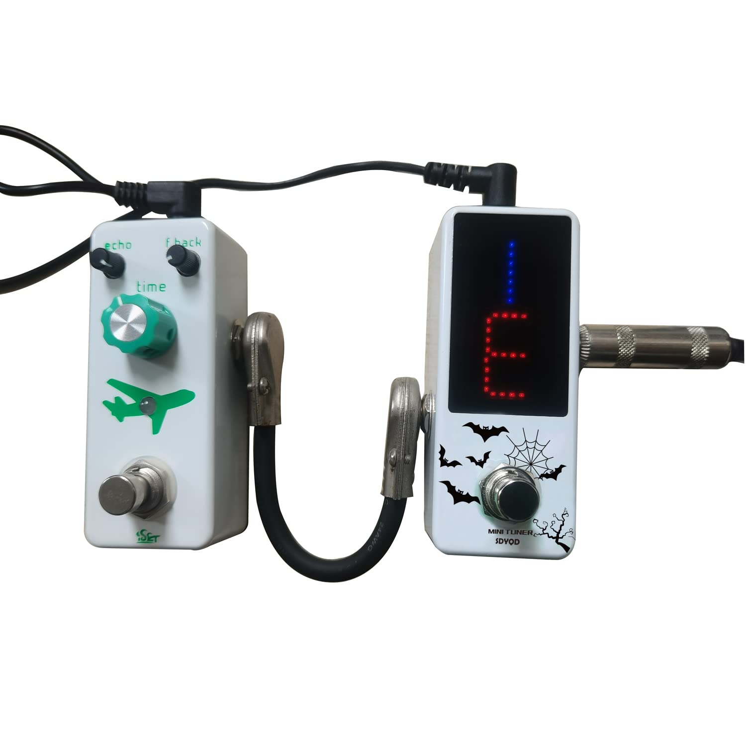 SDYQD High Gain Distortion Guitar Pedal, Electric Effects Pedals Mini Single Type DC 9V True Bypass, Durable Guitar Pedal Aluminium-Alloy Classic