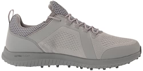 Skechers Men's Max Rover 2 Arch Relaxed Fit Spikeless Golf Shoe Sneaker, Gray, 11.5