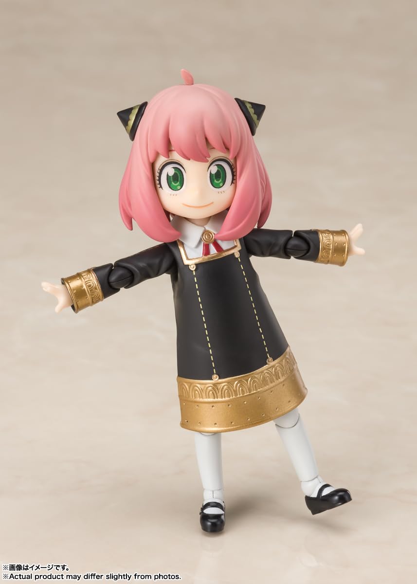 TAMASHII NATIONS - Spy x Family - Anya Forger Uniform Ver., Bandai Spirits S.H.Figuarts Action Figure