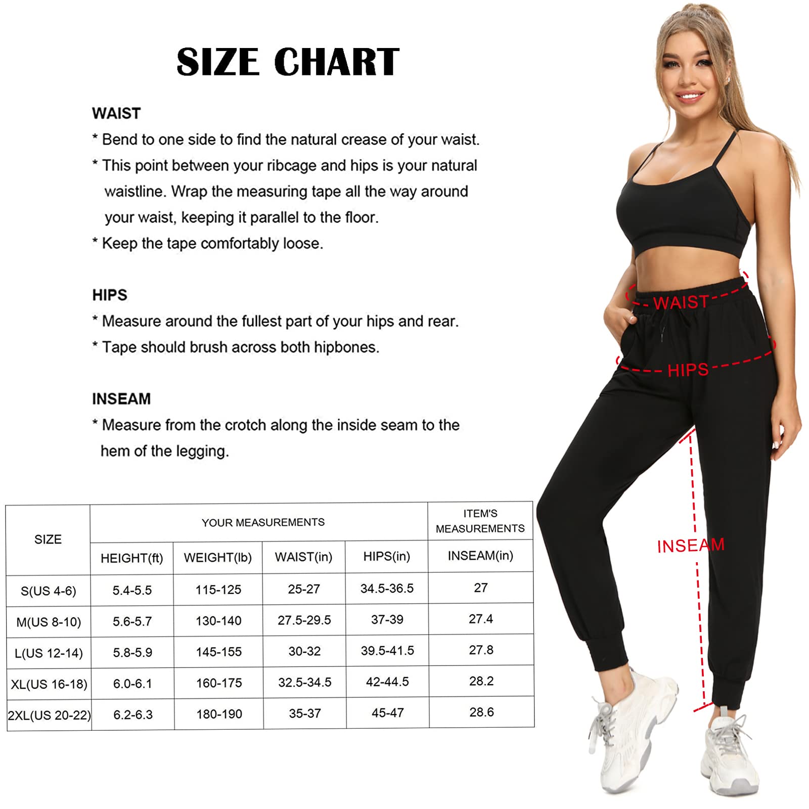 Sweatpants for Women-Womens Joggers with Pockets Lounge Pants for Yoga Workout Running (Medium, No Fleece Lined-Grey)