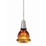 Linear Track Mini Pendant W Di 72h x 3.25w x 4.75d Brushed Nickel