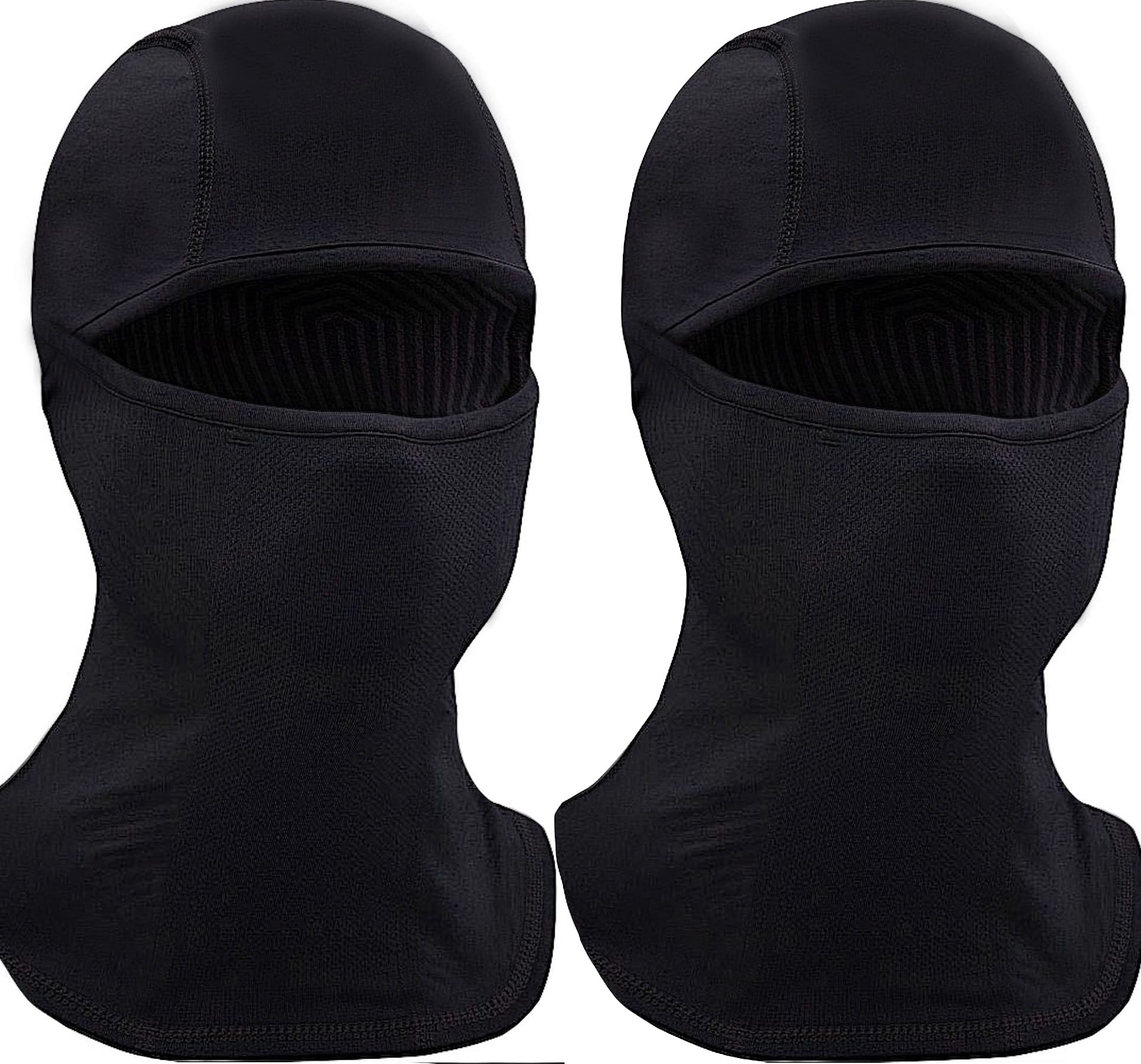 Ski Mask for Men and Women Balaclava - Windproof Cold Weather Full Face Masks, Neck Warmer or Tactical Balaclava Beanie - Ultimate Thermal Retention, Hypoallergenic (2-Pack)
