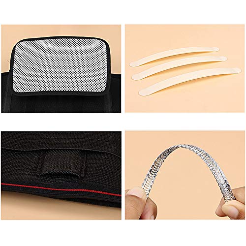 TANGIST Back Support Lumbar Belt With Self-Heating Pad For Women And Men Lower Lumbar Back Brace Pain Relief And Injury Prevention (Size : XL/X-Large)