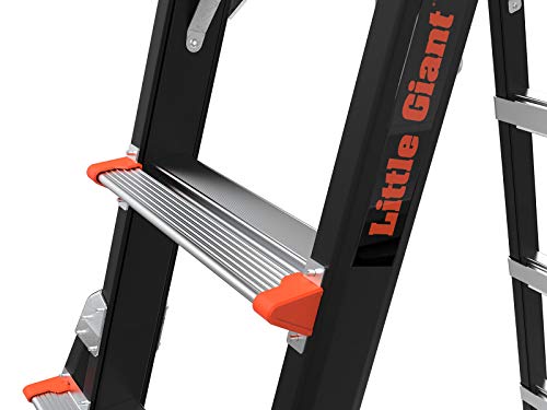 Little Giant Ladders, Select Step, 5-8 foot, Stepladder, Fiberglass, Type 1AA, 375 lbs weight rating, (15130-001)