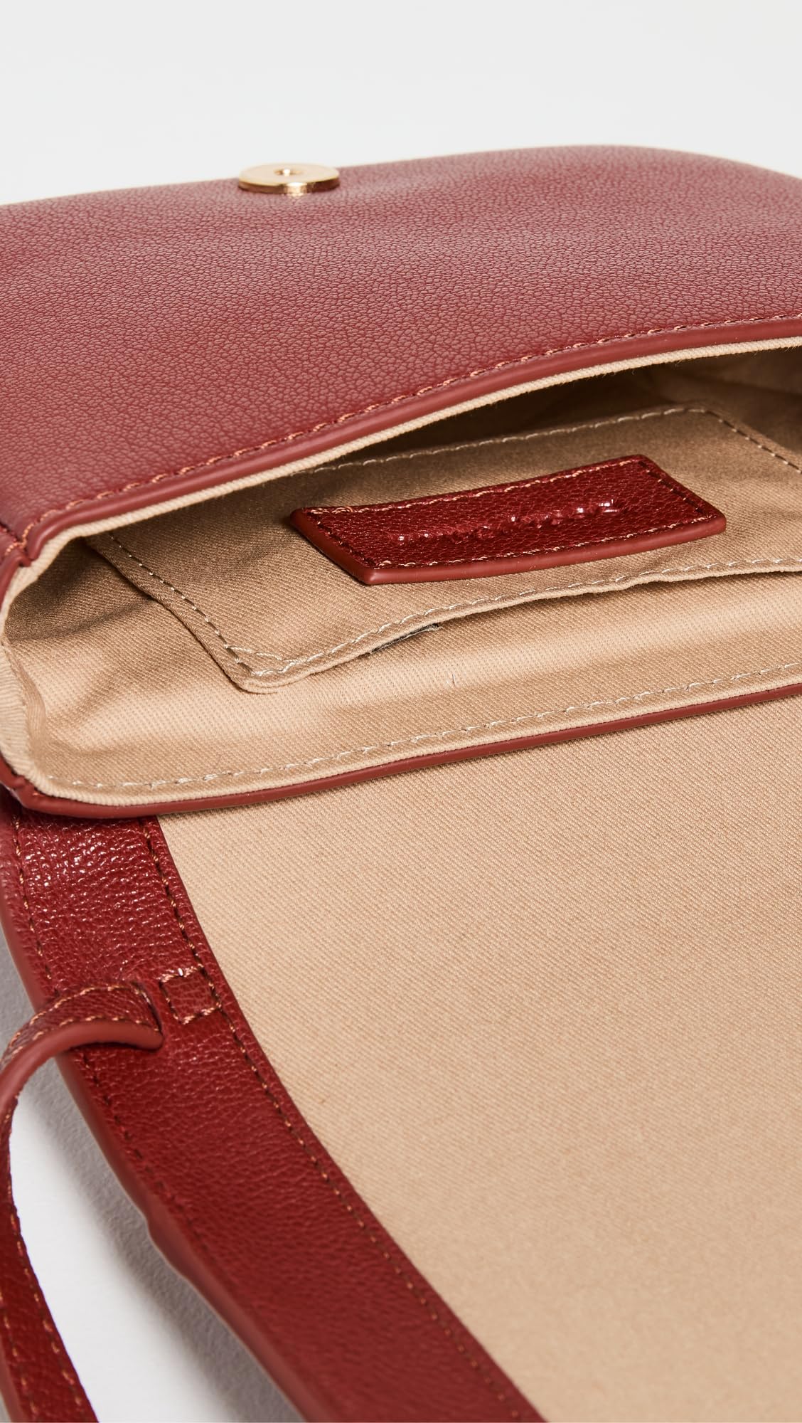 See by Chloe Women's Hana Mini Saddle Bag, Reddish Brown, One Size