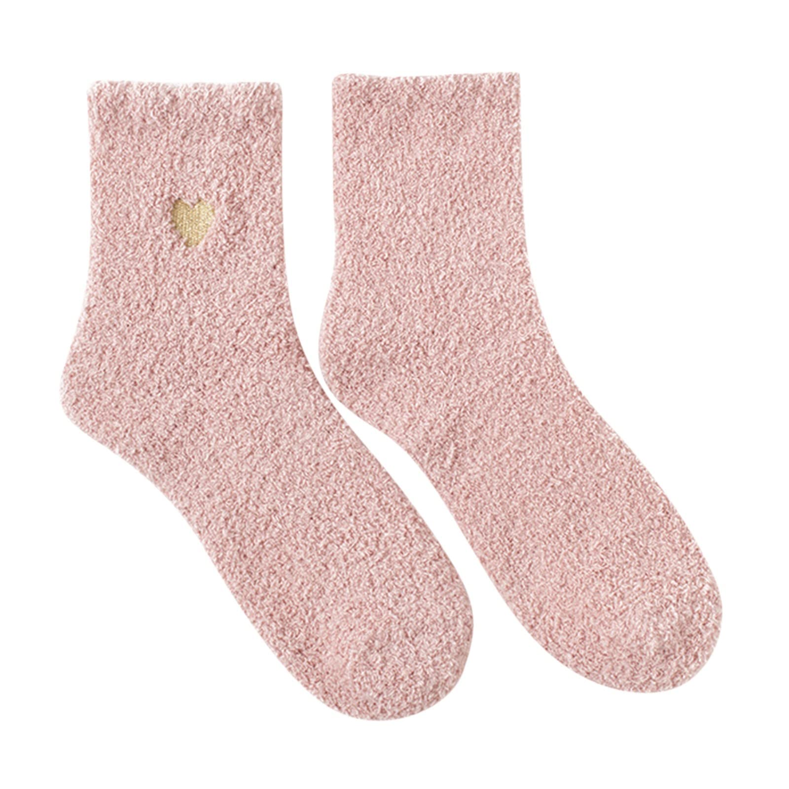 Rvidbe Socks for Women Low Cut Wool Socks Womens Wool Hiking Socks Warm Thick Thermal Winter Boot Cozy Crew Cabin Ladies Work Soft Socks for Cold Weather