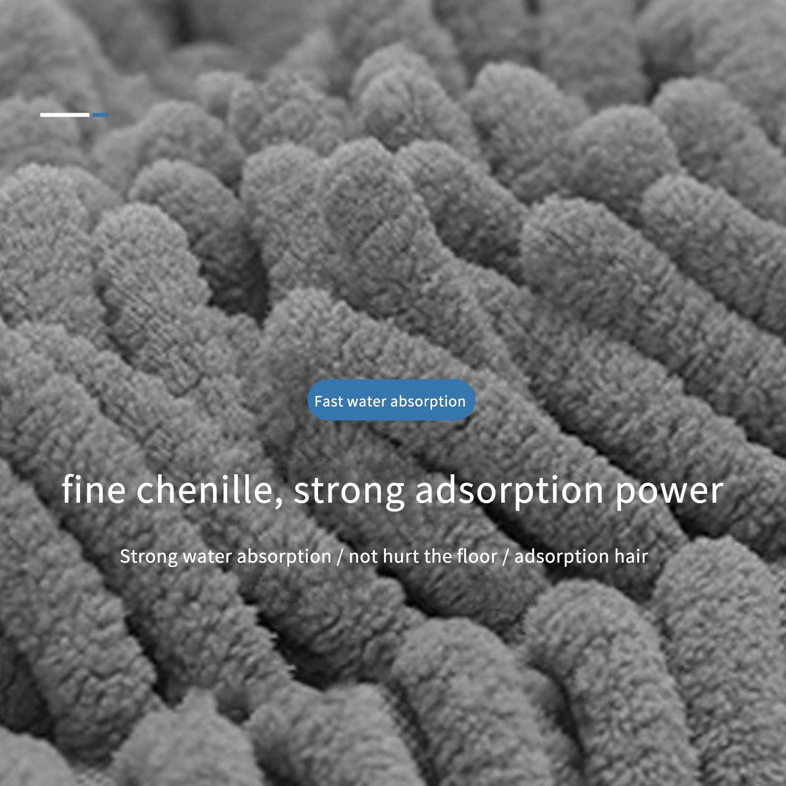 Residential Microfiber Chenille Mop | Microfiber Mops for Floor Cleaning - Triangle Dust Mop, Wet or Dry Floor Cleaning, Washable Chenille Pad Shenyang