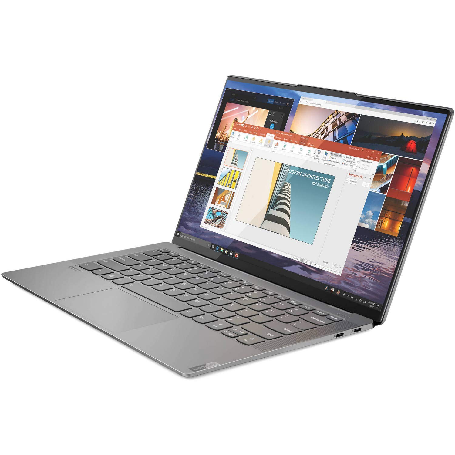 Lenovo Ideapad S940 Laptop, 14 UHD 4K IPS Display, Intel Core i7-8565U Quad-Core Processor up to 4.6GHz, 8GB RAM, 256GB PCIe NVMe SSD, USB-C, Backlit Keyboard, Windows 10 Home, Iron Gray (Renewed)