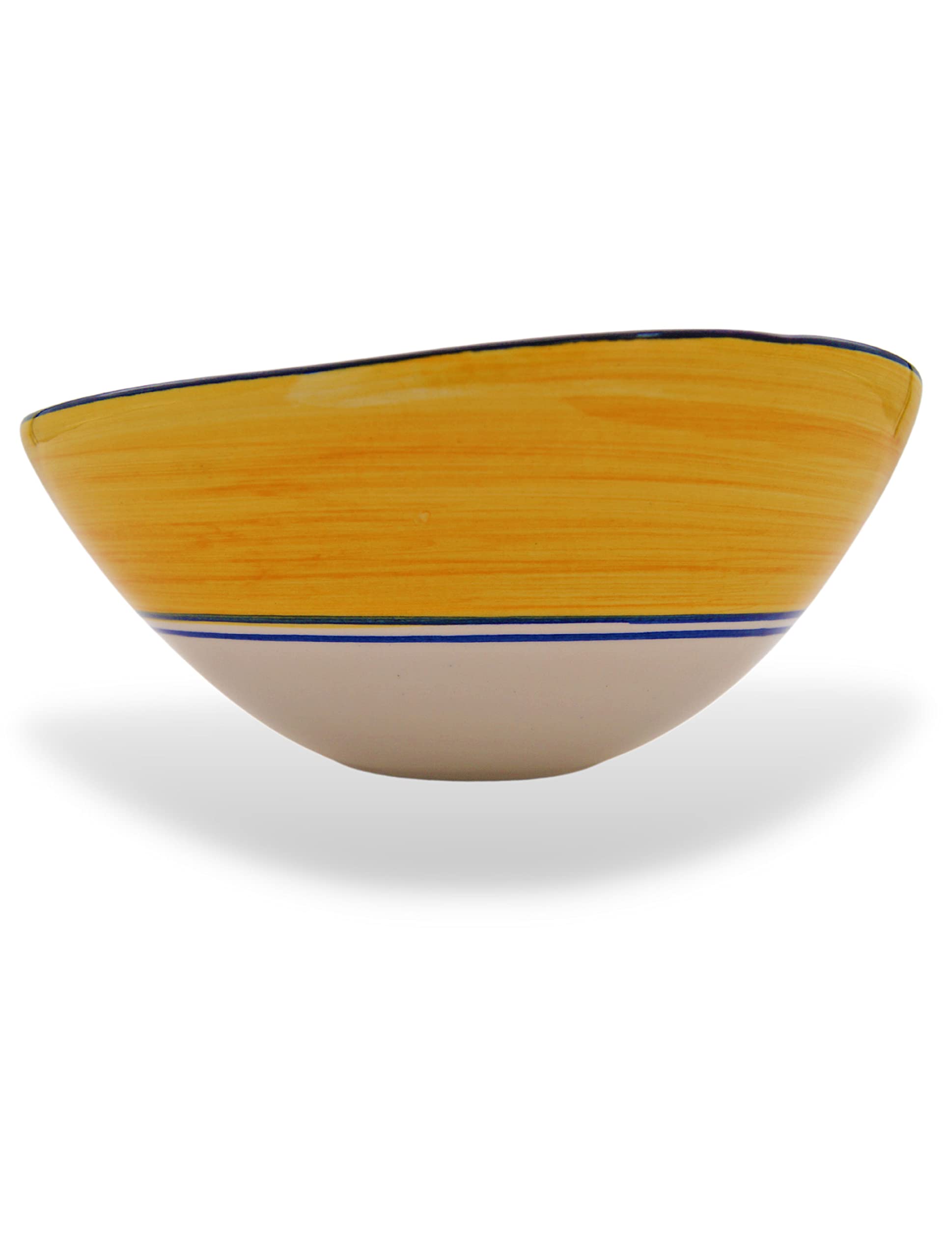 Portuguese Pottery Alcobaça Ceramic Side Dish Serving Bowl - Set of 2