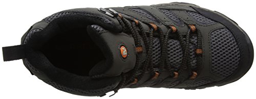 Merrell Men's Moab 2 MID GTX High Rise Hiking Boots, Black/Black, 11