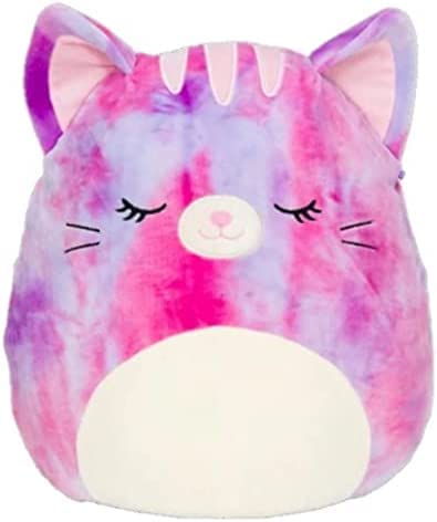 Squishmallow Official Kellytoy Plush Pets Squad Dogs Cats Bunnies Frogs Squishy Soft Plush Toy Animals (Caeli Cat, 8 Inch)