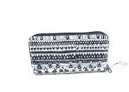 Sakroots Artist Circle Wallet/Wristlet Black/White Color