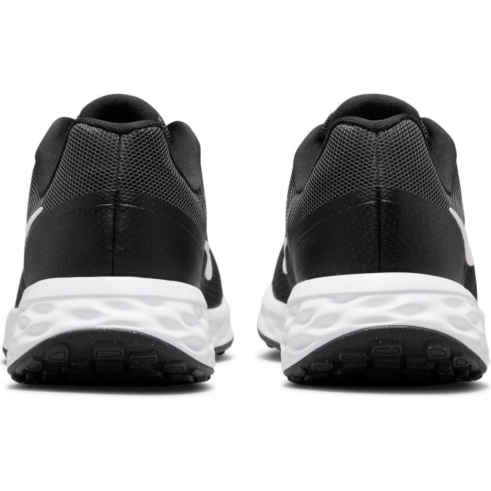 Nike Women's Sneaker Running Shoes, Black White Dk Smoke Grey Cool Grey, 7.5 AU