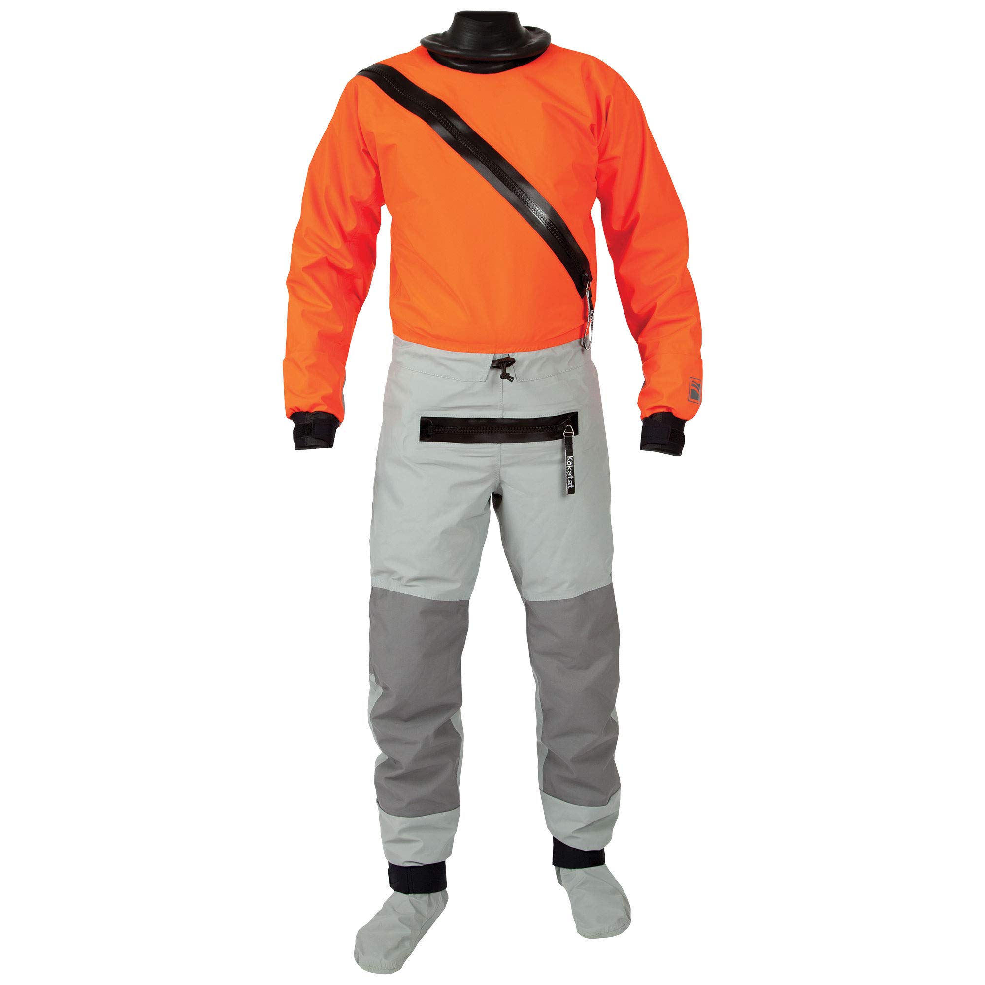 Kokatat Men's Hydrus Swift Entry Drysuit w/Zipper-Tangerine-L