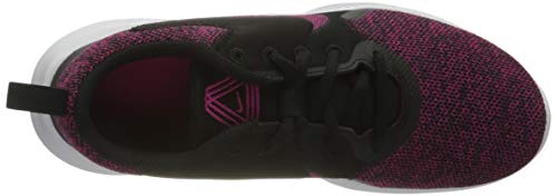 NIKE Women's WMNS Flex Experience RN 10 Running Shoe, Black Fireberry Dk Smoke Grey Iron Grey, 8