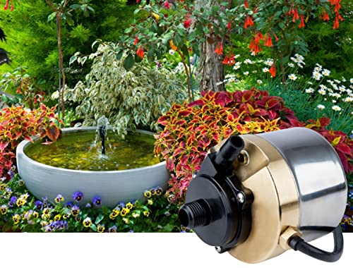 Little Giant S320T-20 320 GPH Stainless Steel and Bronze Fresh/Chlorinated/Brominated/Salt Water Pump with 20-Ft. Cord, Steel/Bronze, 517003