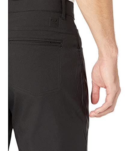 PUMA mens Jackpot 5-pocket 2.0 Golf Pants, Puma Black, 34W x 30L US