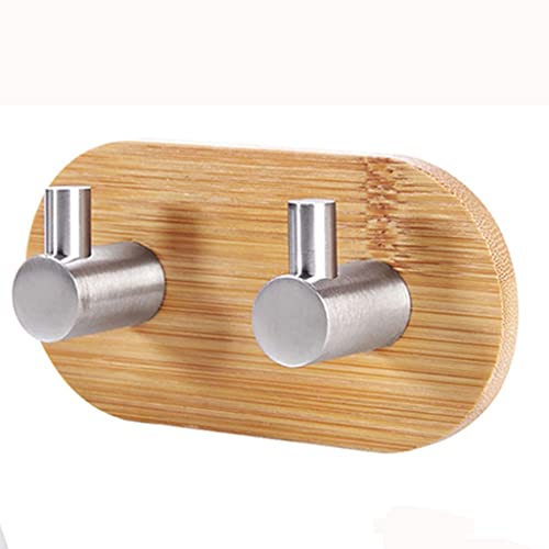 XDCHLK Clothes Hook Towel Keys Adhesive Hook Stainless Steel Rustproof Coat Towel Holder Bathroom Hanger