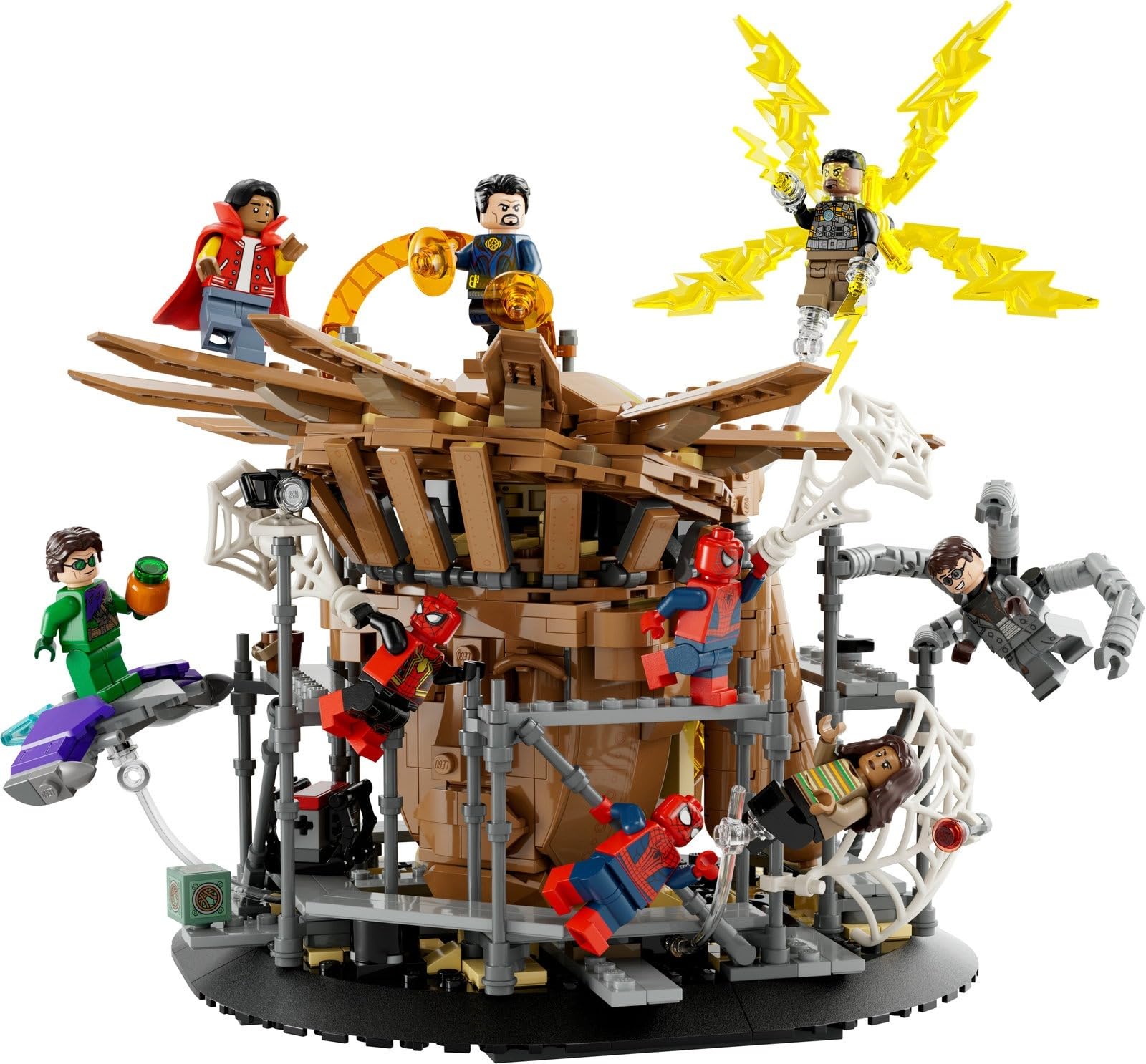 Lego Set of 2: 76261 Spider-Mans Large Showdown & 30443 Spider-Mans Bridge Duel