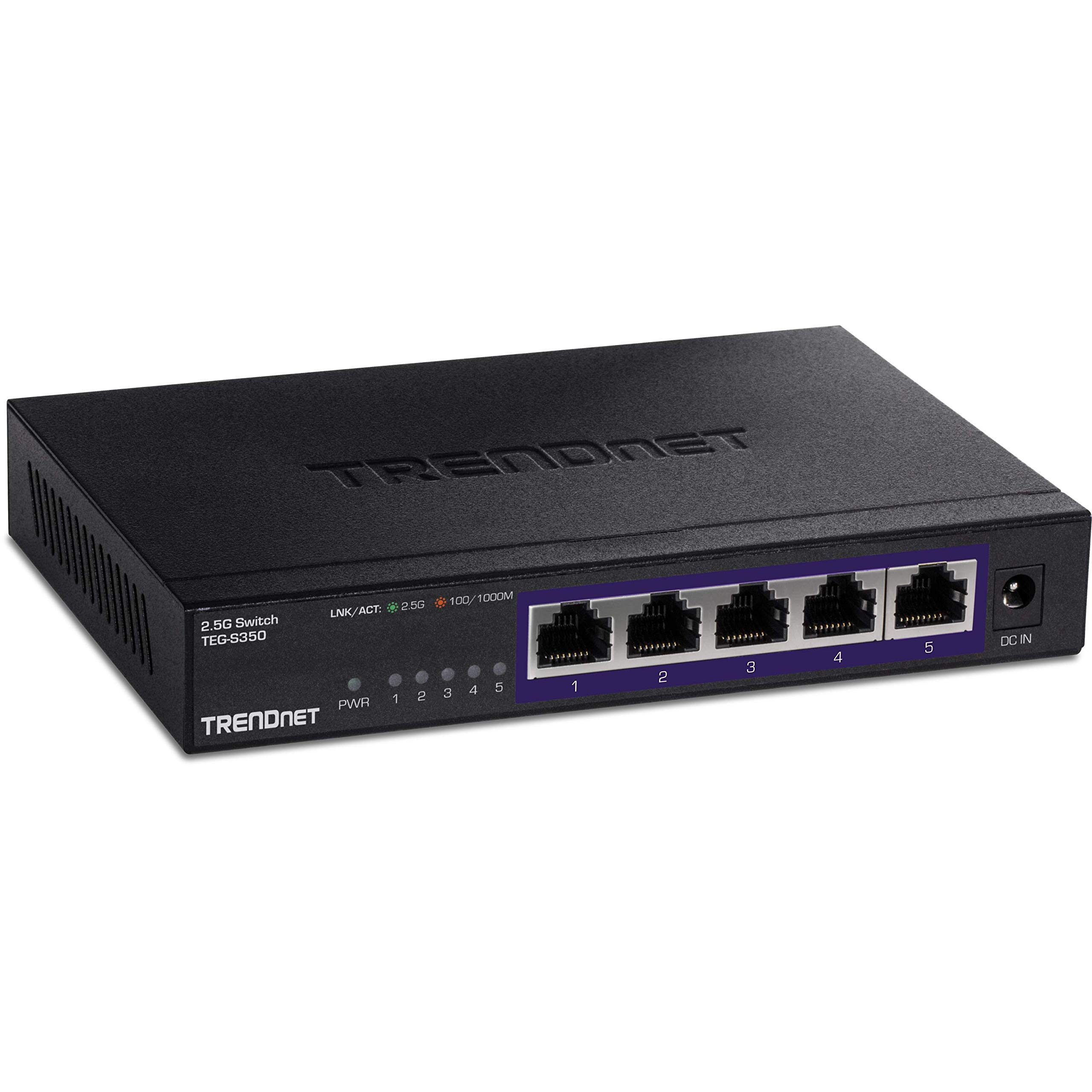 TRENDnet 2.5G Network Upgrade Bundle with 5-Port 2.5G Switch + USB-C to 2.5G Ethernet Adapter