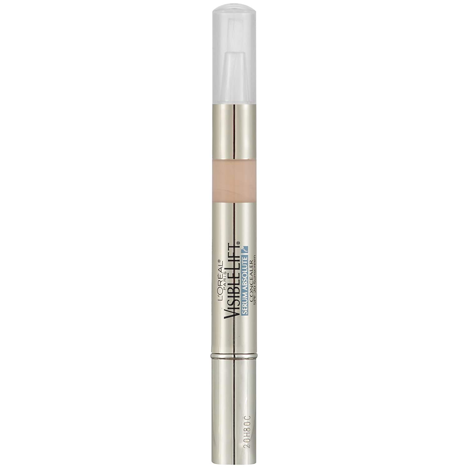 L'Oreal Paris Visible Lift Serum Absolute Concealer, Light 0.05 oz (Pack of 2)