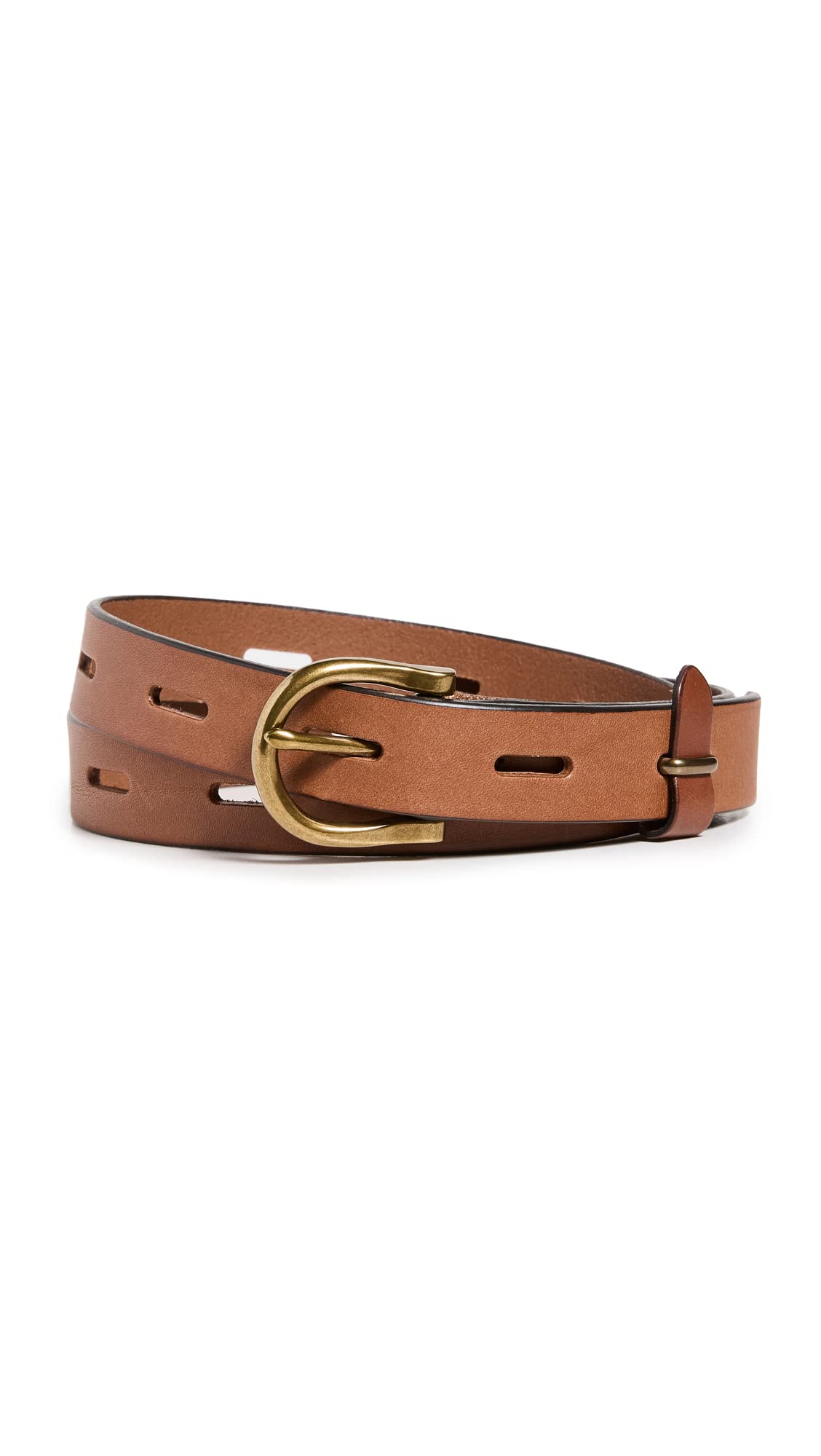 Madewell Women's Backcountry Belt, True Black, S