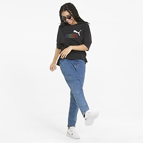 PUMA Essentials+ Rainbow Tee Puma Black LG