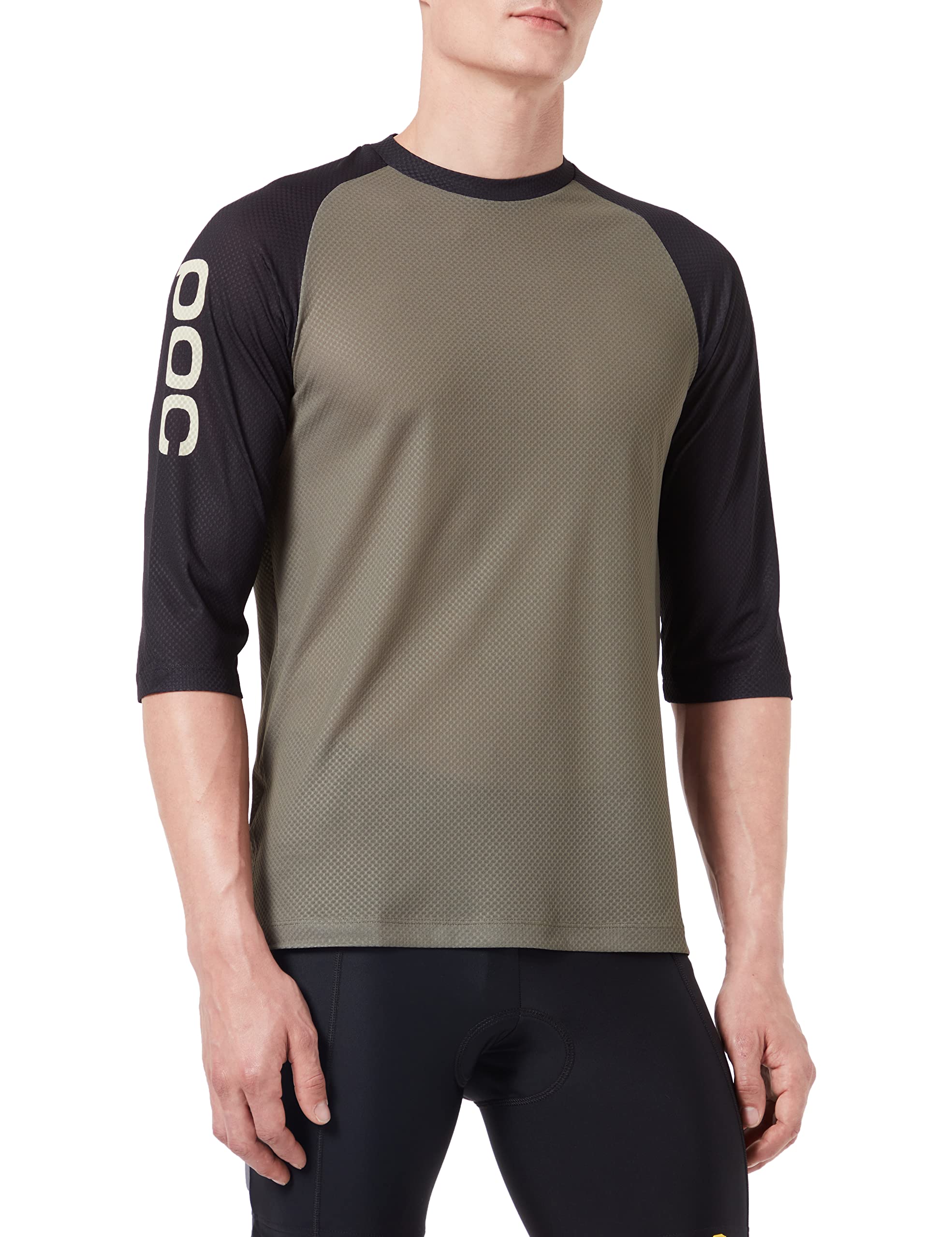 POC MTB Pure 3/4 Jersey Apparel Epidote Green/Uranium Black MED