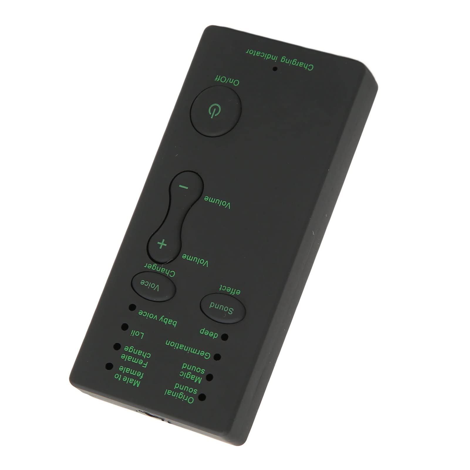 Voice Changer Disguiser, Portable Handheld Mini Gaming Live Sound Card, for PS4 PS5 Xbox One Switch Game Console PC Phone Laptop, 7 Types Sound Adjustable, Men, Women