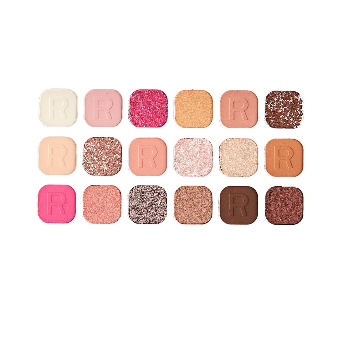 Makeup Revolution Forever Flawless Eutopia, Eyeshadow Palette, Create Long-Lasting Eye Makeup Looks, Vegan & Cruelty-Free, 20g