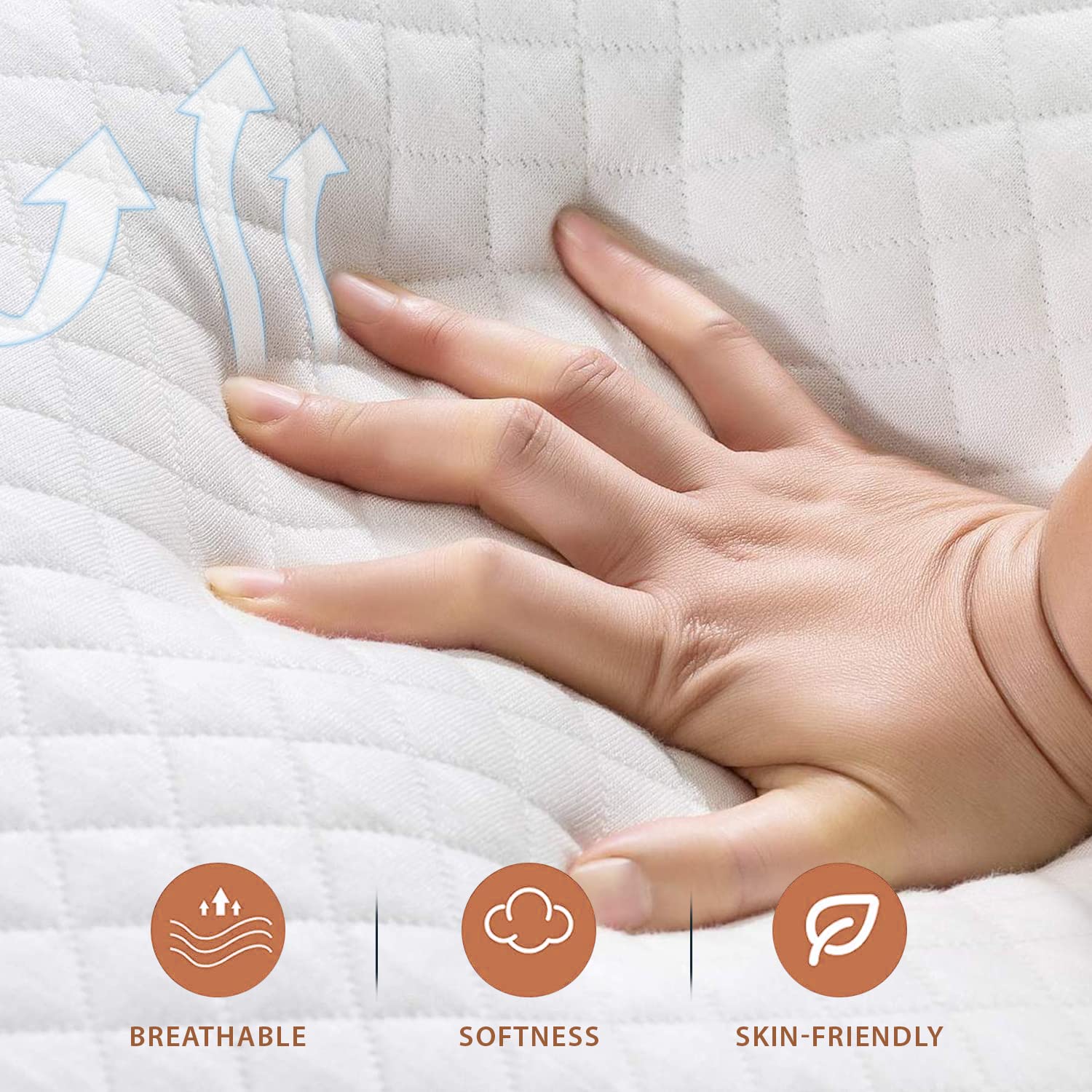 YRLLENSDAN Premium Full Mattress - 8 Inch Gel Memory Foam for Cool Sleep & Pressure Relief, Medium Firm, CertiPUR-US Certified Bed in a Box, Comfortable Night’s Sleep