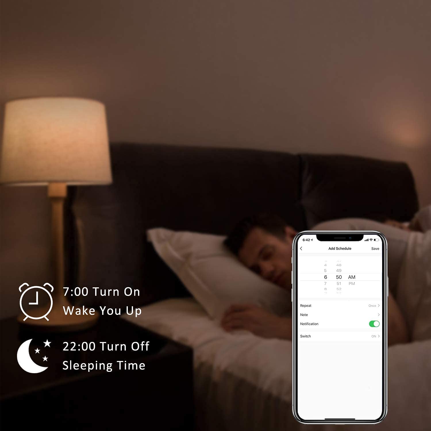 Peteme Alexa Smart Light Bulbs, LED Warm White RGB Color Changing WiFi Smart Bulbs That Work with Alexa, Siri, Echo, Google Home (No Hub Required), E26 A19 7W Multicolor (3 Pack)