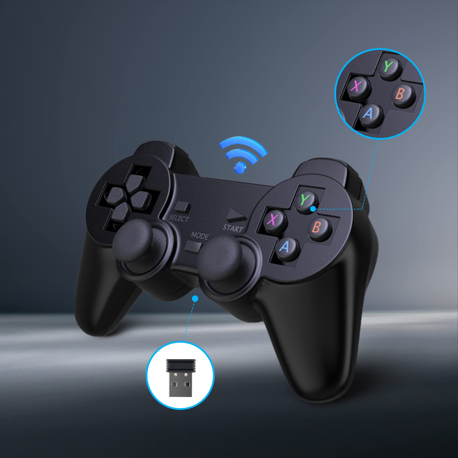 Retro Game Console with Built in 42,336 Games, S905X4 Chip Super Console, Video Game Console Preload 76 Emulators, Game System Compatible with MAME/ATARI/SEGA/PS1/PSP, All in One Emulator Console
