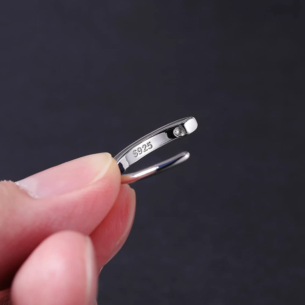 SIMRCIO 3Pcs 14G Clicker Belly Button Ring for Women Surgical Steel Simple Belly Ring CZ Reverse Curved Navel Barbell Body Jewelry