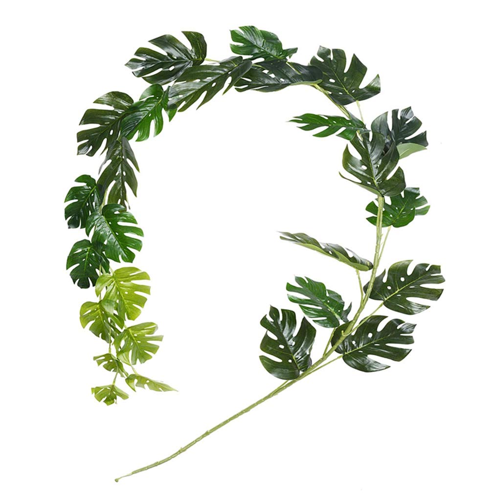 LZIYAN Artificial Leaf Rattan, Wall-Mount Plant Garland Garden Partition Decoration for Home Office