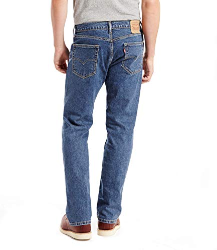 Levi's Men's 505 Regular Fit Jeans (Also Available in Big & Tall), Stonewash/Stretch, 38W x 29L