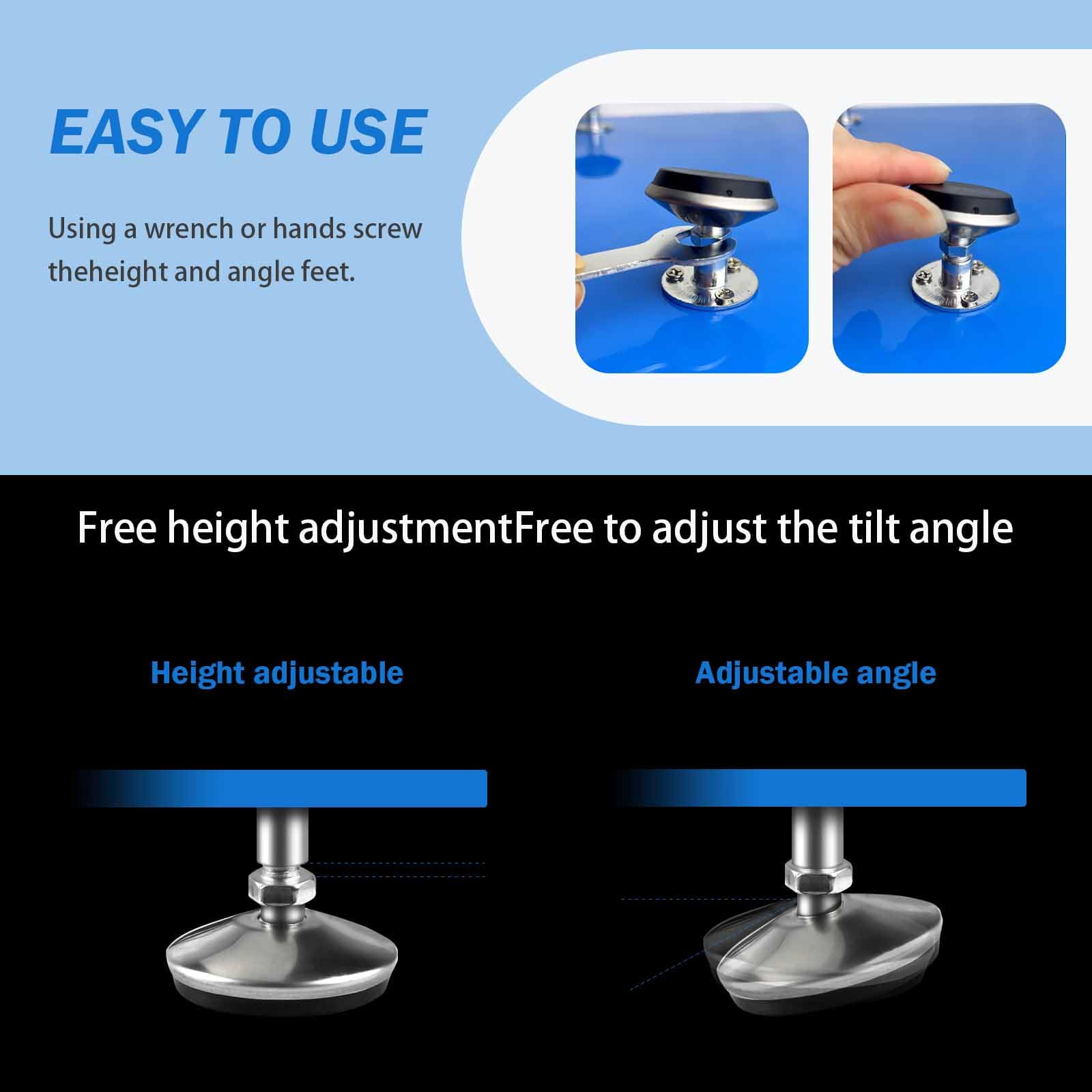 Leveling Board for Epoxy Resin, 16" x 12"Adjustable Leveling Board,Resin Supplies, Acrylic Pouring Tool, Multipurpose Resin Leveling Board,Leveling Table,Leveling Table for Resin,epoxy Tools
