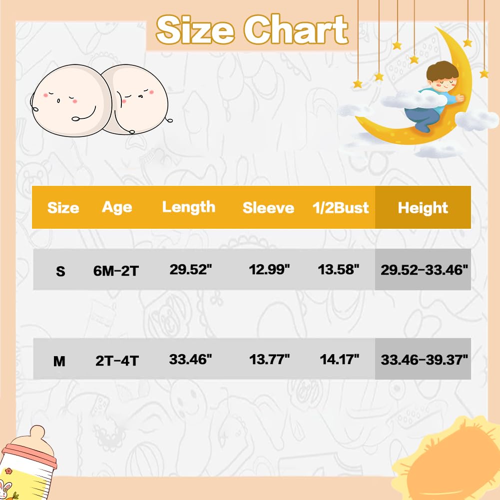 XIFAMNIY Tog 2.5 Winter Baby Sleep Sack with Feet Toddler Walking Sleeping Bag Long Sleeve Swaddle Wearable Blanket 6M-4T…