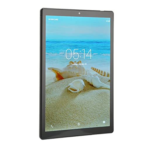 Tablet PC, 10 Inch Tablet 4GB RAM 64GB ROM 100‑240V 5G WiFi for Study (US Plug)