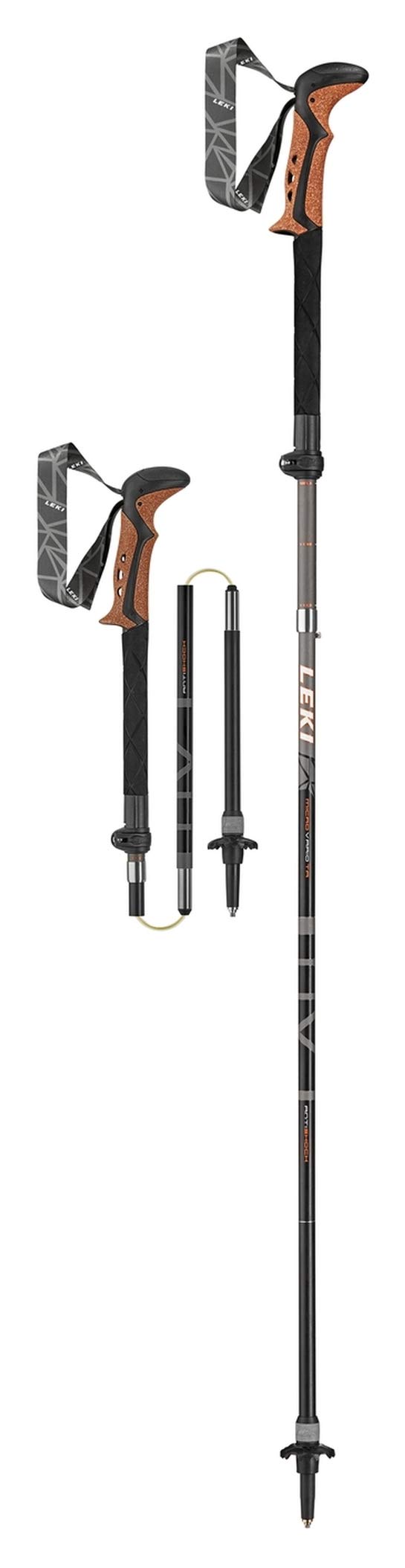 LEKI Micro Vario COR-TEC TA AntiShock Pole Pair