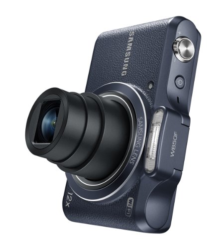 Samsung WB50F 16.2MP Smart WiFi & NFC Digital Camera with 12x Optical Zoom and 3.0" LCD (Black)