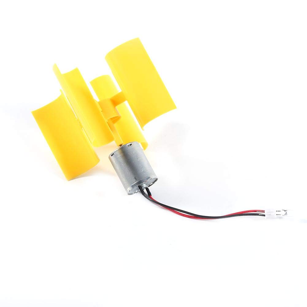 Watris Veiyi Vertical Wind Turbine, DC 0.1V-5.5V 100-6000RPM Wind Turbine Generator Kit, Breeze Electricity Generator for DIY