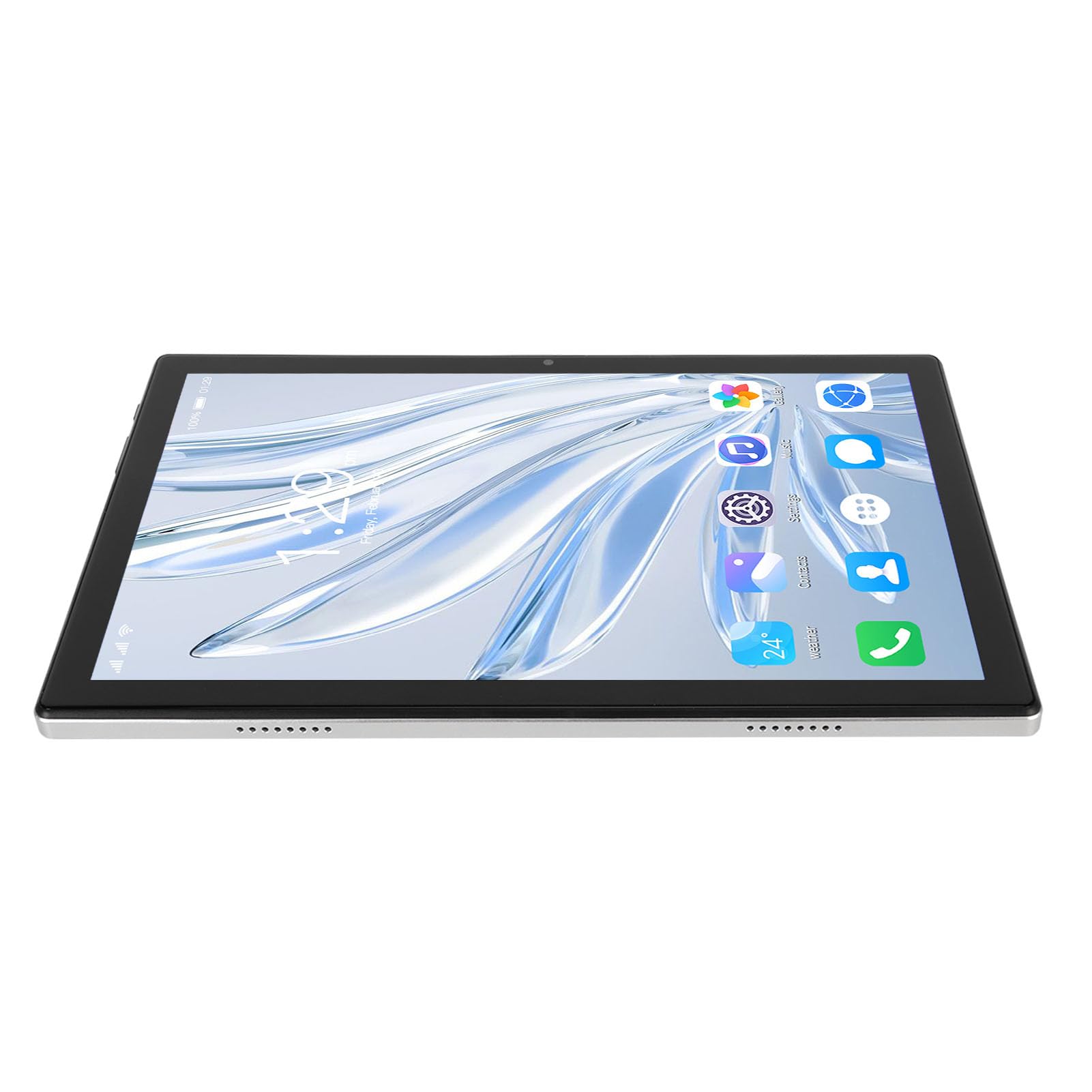 MAVIS LAVEN FHD Tablet, Tablet PC 2 in 1 Supports Fast Charging 8 Core CPU 4G Calling 100-240V with Keyboard for Android 12 for Learn (US Plug)