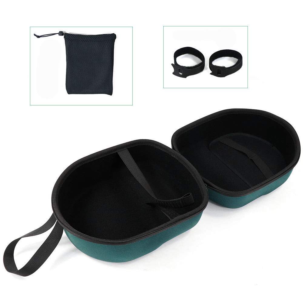MASiKEN Hard EVA Case for Oculus Quest All-in-one VR Gaming Headset, Oculus Quest Travel Carrying Case (Green)